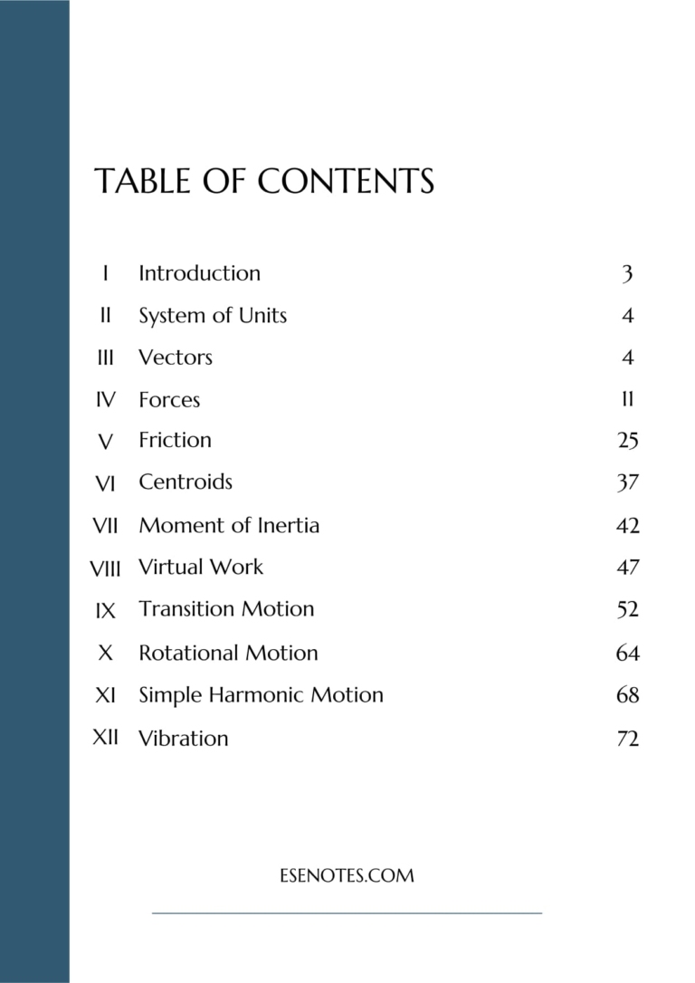[PDF] Engineering Mechanics Notes By Jaspal Sir