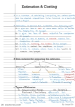 Estimation Costing And Valuation PDF Notes By Jaspal Sir | ESE NOTES