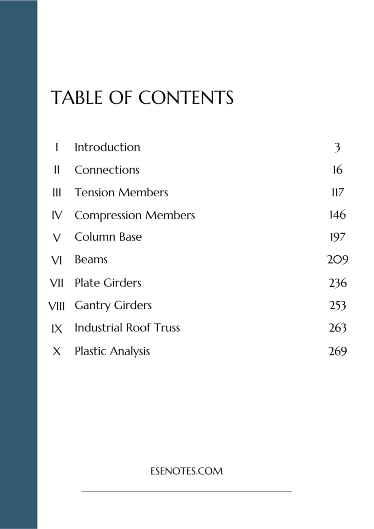 Design Of Steel Structures PDF Notes By Jaspal Sir