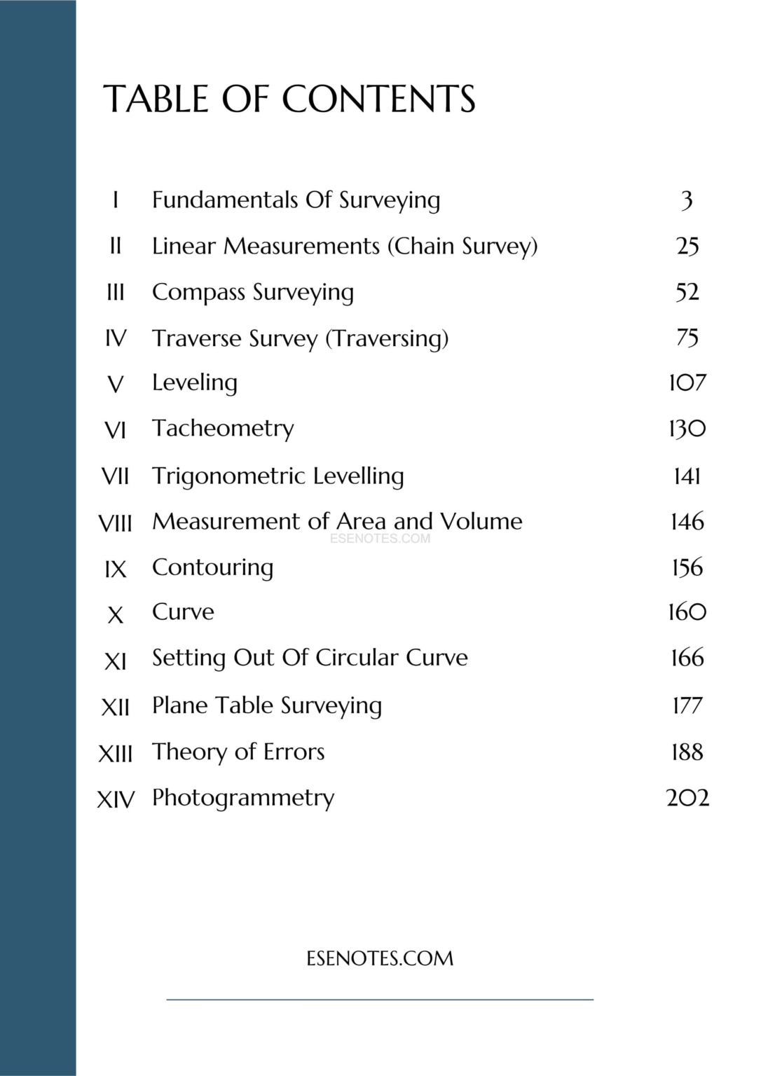 Surveying & Engineering Geology Notes By Jaspal Sir | ESE NOTES